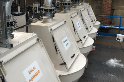 Cereal pneumatic transfer system case study - Ingredient Batching Systems